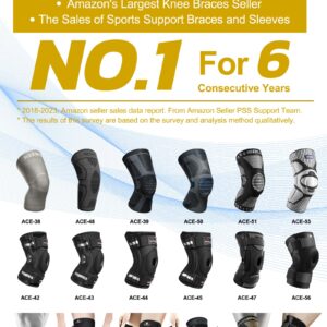 NEENCA Knee Brace with Ice Pack Wrap, Medical Knee Wrap with 3 Reusable Gel Packs, Hot & Cold Therapy for Meniscus Tear, Joint Pain, Knee Pain Relief, Knee Surgery, Sprain & Swelling- FSA/HSA Approved