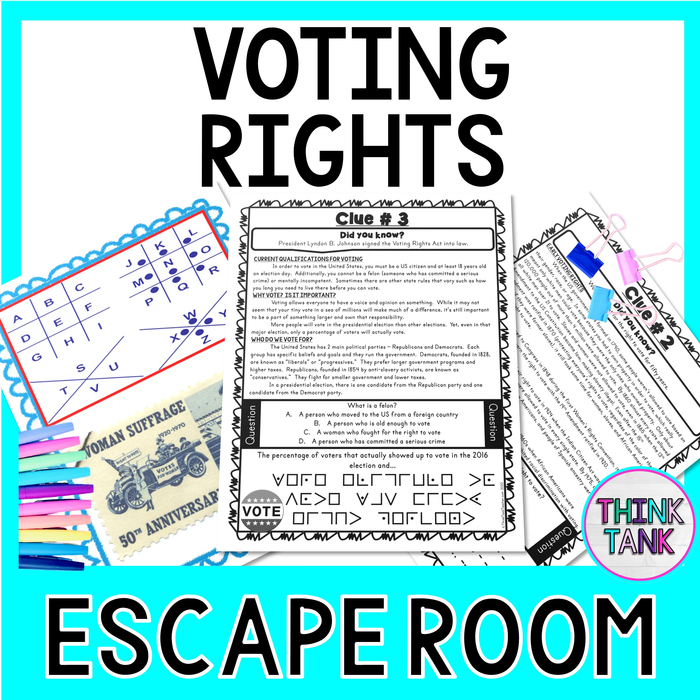 Voting Rights Escape Room - United States