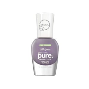 sally hansen good.kind.pure nail polish, lavender haze, pack of 1, packaging may vary