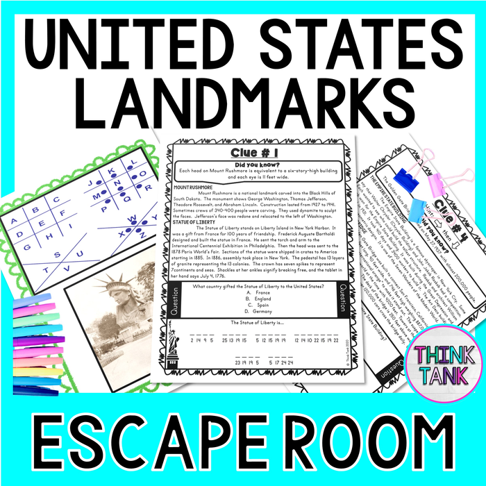 US Landmarks Escape Room