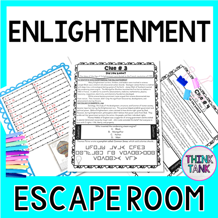 Enlightenment Escape Room - Age of Reason