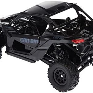 New-Ray 58193B New-Ray-58193B-1:18 Scale Toy CAN-AM Maverick X3 X Turbo Black