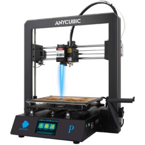 anycubic mega pro 3d printer, 4th gen 3d printing & laser engraving 2 in 1 filament fdm 3d printer with smart auxiliary leveling, printing size 8.27'' x 8.27'' x 8.07'' & engraving size 8.67'' x 5.5''