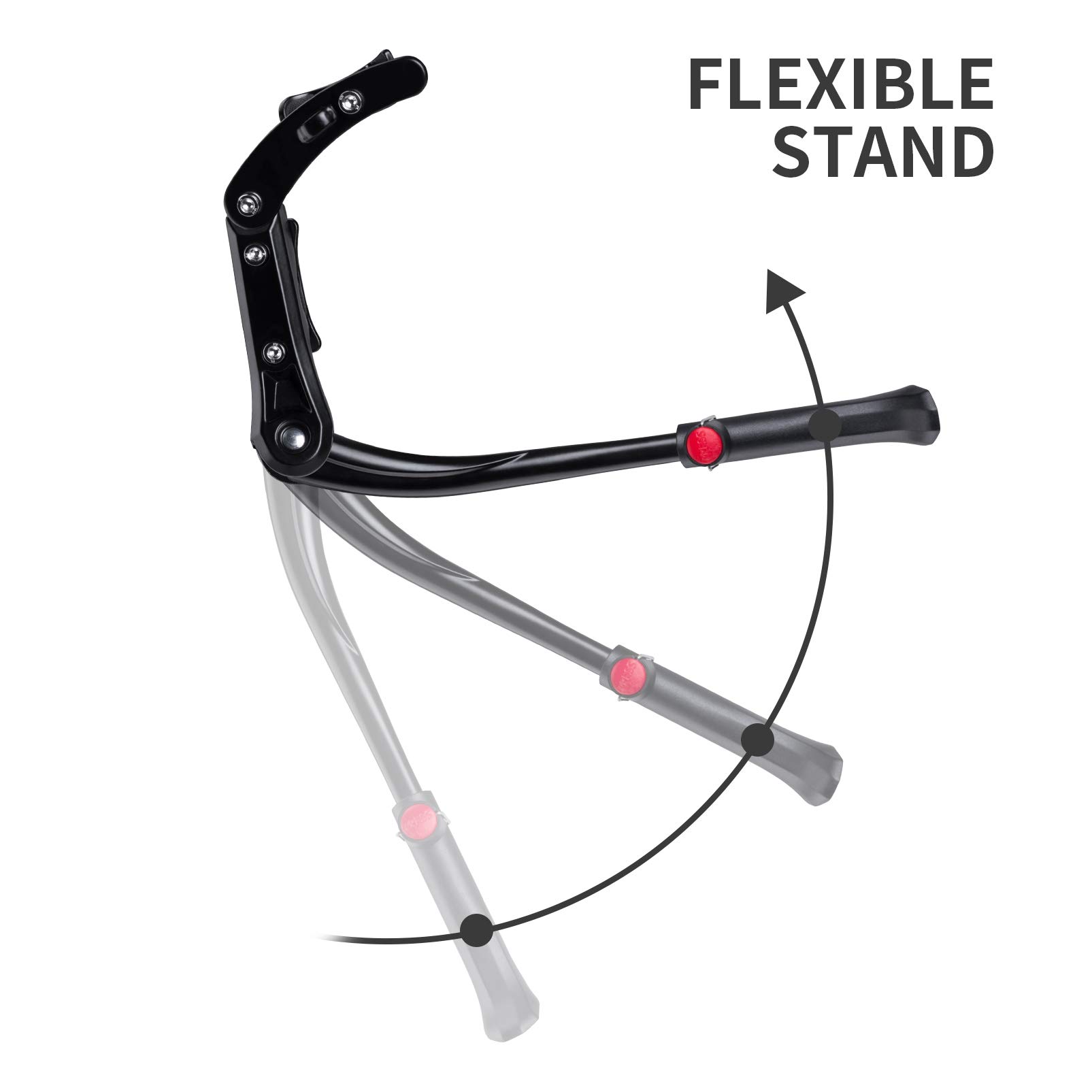 ROCKBROS Bike Kickstand for Mountain Bike Bicycle Kickstand Adults 24 inch to 28 inch Adjustable Bike Side Stand