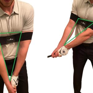 Golf Swing Training Aid - Swing Correcting Arm Band