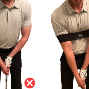 Golf Swing Training Aid - Swing Correcting Arm Band