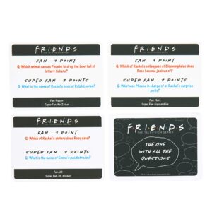 Paladone Friends TV Show Table Top Trivia Quiz Cards with 200 Questions | Easy & Hard Questions (AMZ7269FR)