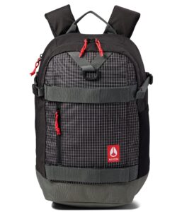 nixon gamma backpack - olive dot camo - made with repreve® our ocean™ and repreve® recycled plastics.