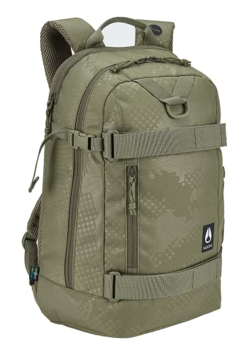 NIXON Gamma Backpack - Olive Dot Camo - Made with REPREVE® Our Ocean™ and REPREVE® recycled plastics.