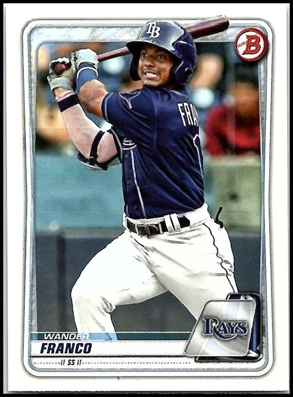 2020 Bowman Prospects #BP-1 Wander Franco Tampa Bay Rays RC Rookie MLB Baseball Trading Card