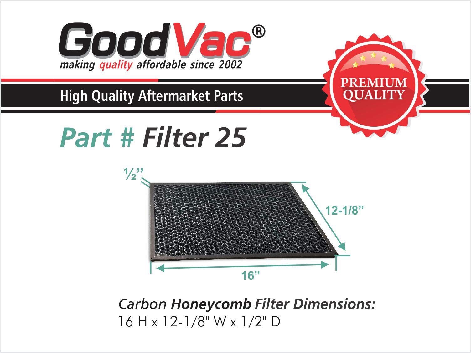 GOODVAC HEPA Filter Kit Compatible with Winix HR900 (Filter T)