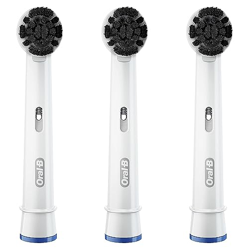 Oral-B Charcoal Electric Toothbrush Replacement Brush Heads Refill, 3 Count