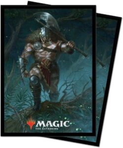 ultra pro core set 2021 100, garruk, unleashed card sleeves card films sleeves, standard size