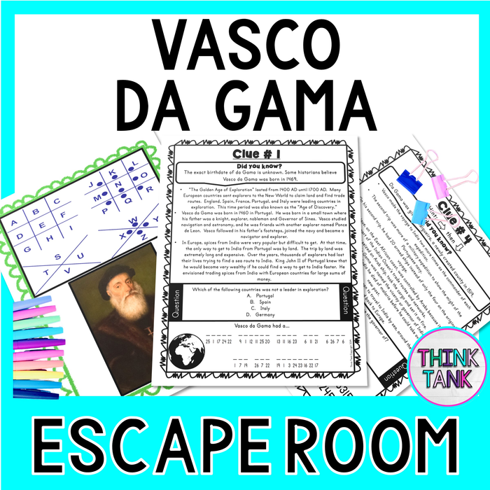 Vasco da Gama Escape Room - Explorers