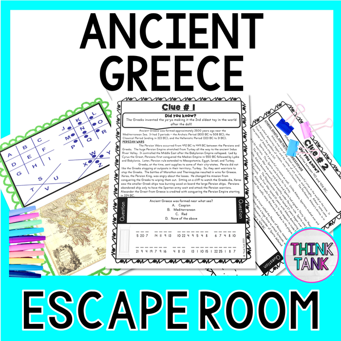 Ancient Greece Escape Room - Alexander the Great