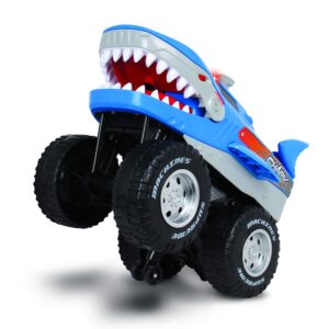 NKOK Supreme Machines Chompers - Shark, Has Engine and Stunt Driving Sounds, let’s you Rock Out to Music, Has Working Lights and Sounds, For Ages 3 and up