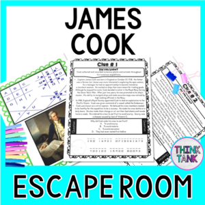 james cook escape room - explorers