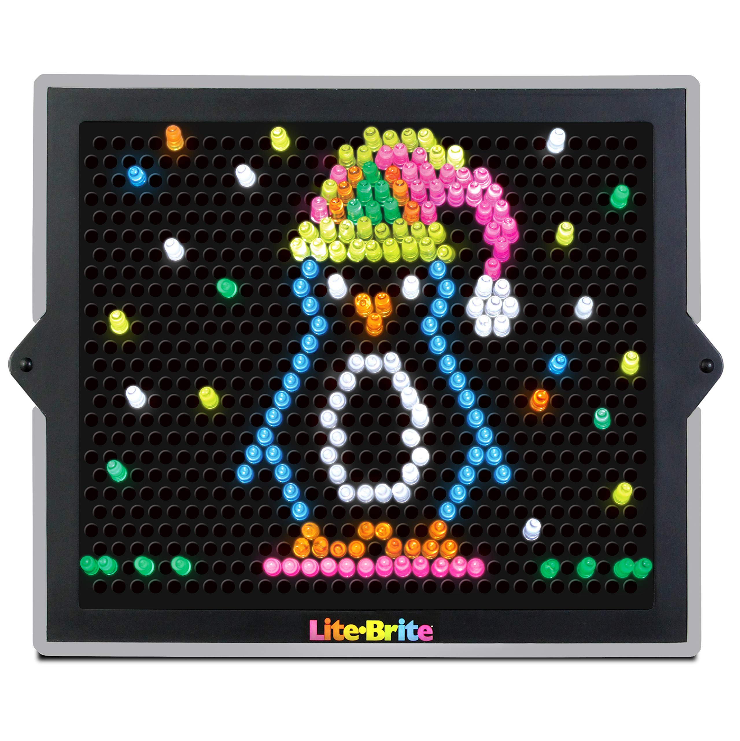 Lite Brite Ultimate Value Retro Toy, 12 Seasonal Templates, Peg Pouch, Amazon Exclusive, Light up Creative Activity Toy, Educational Stem, Gift for Girls and Boys, Ages 4+