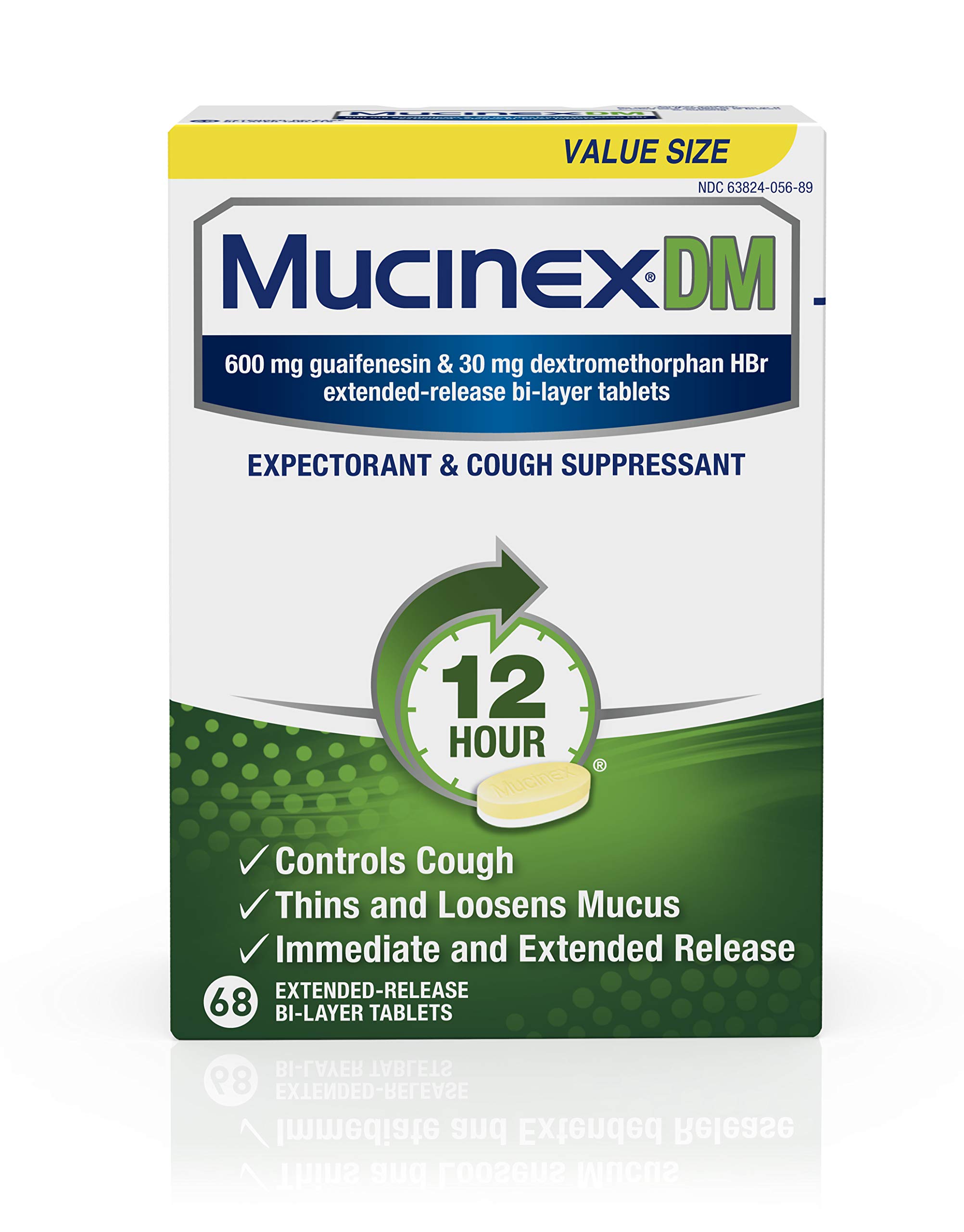 Mucinex DM (68 Count (Pack of 3))