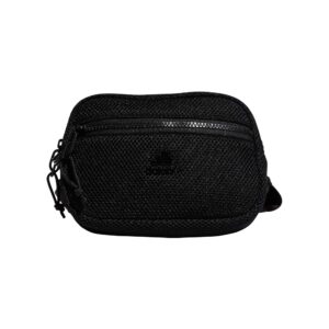 adidas airmesh waist pack/travel bag, black, one size