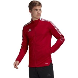 adidas Men's Tiro 21 Track Jacket, Team Power Red, Medium