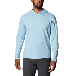 columbia men's mist trail hoodie, sky blue, medium