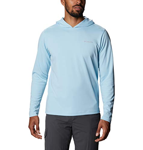 Columbia Men's Mist Trail Hoodie, Sky Blue, Medium