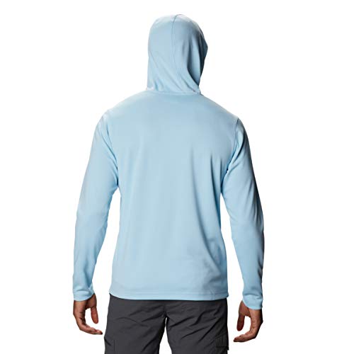 Columbia Men's Mist Trail Hoodie, Sky Blue, Medium