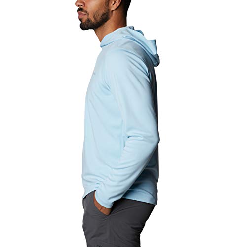 Columbia Men's Mist Trail Hoodie, Sky Blue, Medium