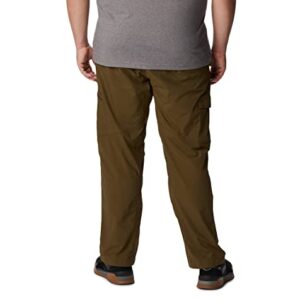 Columbia Men’s Silver Ridge Cargo Pants, Moisture Wicking, Sun Protection, New Olive, 30