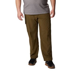 Columbia Men’s Silver Ridge Cargo Pants, Moisture Wicking, Sun Protection, New Olive, 30