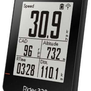 BRYTON Rider 320E GPS Cycle Computer, Black