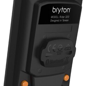 BRYTON Rider 320E GPS Cycle Computer, Black