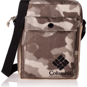 Columbia Unisex Zigzag Side Bag, Ancient Fossil Spotted Camo, One Size