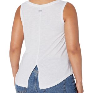 Columbia Women’s Cades Cape Tank Top, Moisture Wicking, Comfort Stretch, White, XX-Large