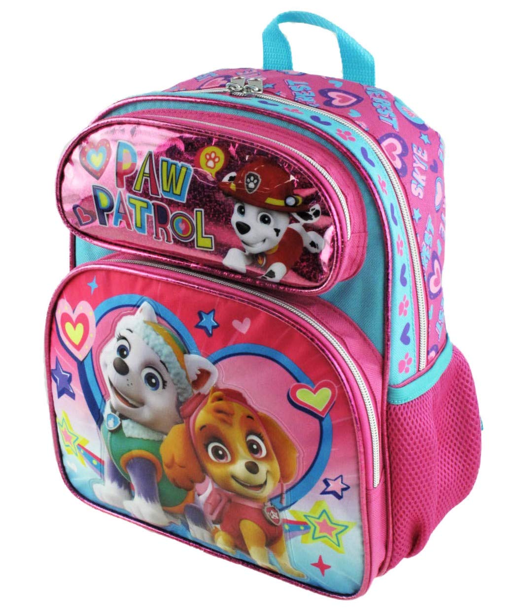 Paw Patrol 'Paw Print Hearts' Deluxe Toddler 12 Inch Backpack