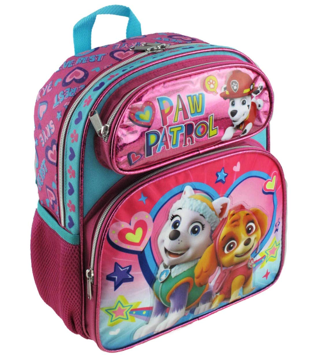 Paw Patrol 'Paw Print Hearts' Deluxe Toddler 12 Inch Backpack