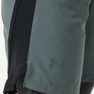 Under Armour Men's Launch Run 9-Inch Shorts , Pitch Gray (012)/Reflective , X-Large