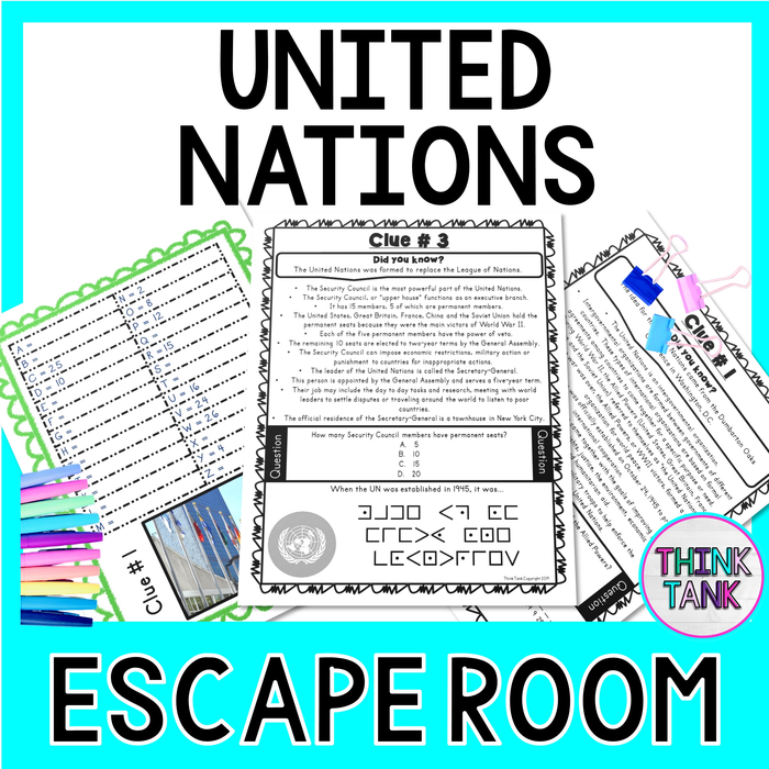 United Nations Escape Room