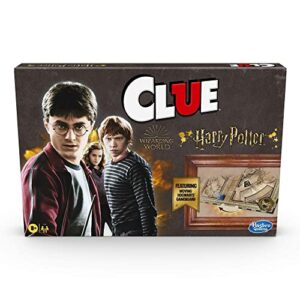 hasbro gaming clue: wizarding world harry potter edition board game | family games for kids, teens, and adults | mystery games | ages 8 and up | 3 to 5 players