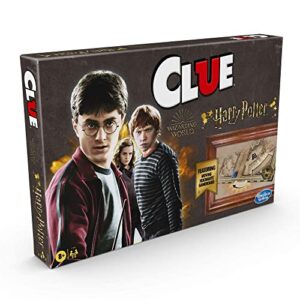 Hasbro Gaming Clue: Wizarding World Harry Potter Edition Board Game | Family Games for Kids, Teens, and Adults | Mystery Games | Ages 8 and Up | 3 to 5 Players