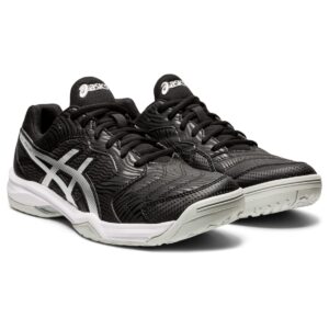 ASICS Men's Gel-Dedicate 6 Tennis Shoes, 10.5, Black/White