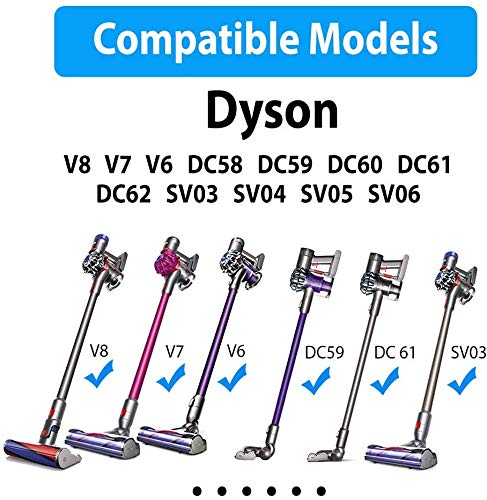 PDAPTMAG Replacement Charger for Dyson V6 V7 V8 DC58 DC59 DC61 DC62 SV03 SV04 SV05 SV06 Absolute Animal Fluffy Motorhead Cordless Vacuum Cleaner Power Suppy Adapter 21.6V 780mA