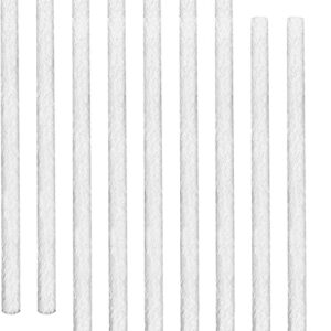 EBaokuup 14Pcs Long Life Fiberglass Replacement Wicks for Outdoor Tiki Torches Patio Lighting Garden Lights Oil Lamps-9.85Inch