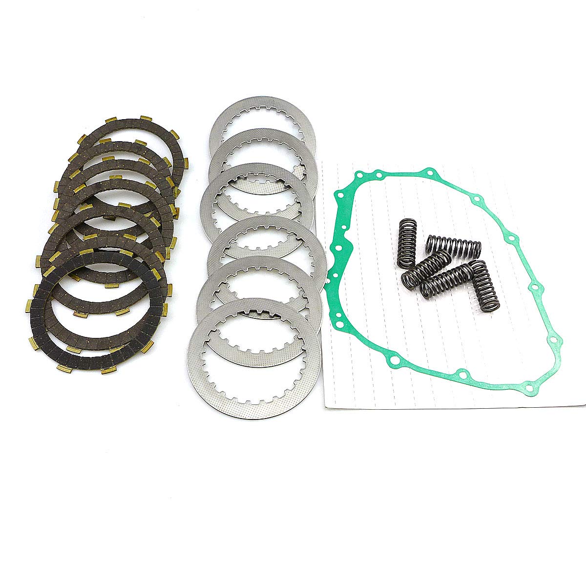 Heavy Duty Clutch Kit for Honda TRX 400EX TRX400EX 1999-2014, w/Springs & Clutch Cover Gasket, Replace 103068009, 1030660005