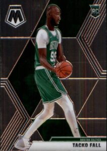 2019-20 panini mosaic #244 tacko fall boston celtics nba basketball card (rc - rookie card) nm-mt