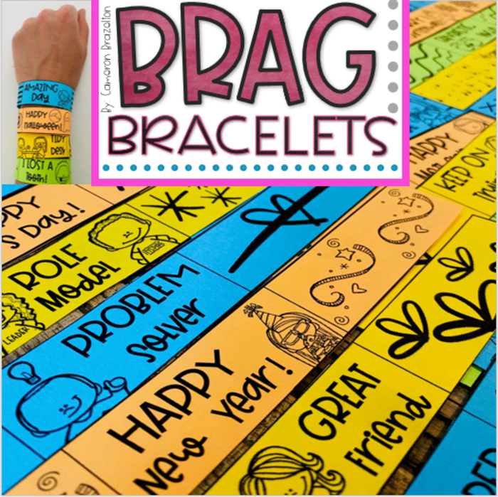 Brag Bracelets for Student Behavior and Classroom Management