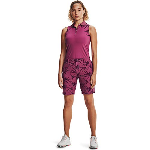 Under Armour Links Printed Shorts, Pink Quartz (678)/Jet Gray, 10