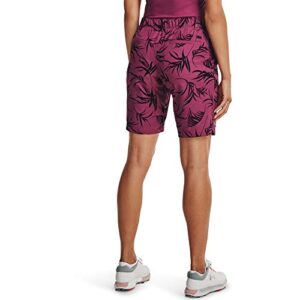 Under Armour Links Printed Shorts, Pink Quartz (678)/Jet Gray, 10