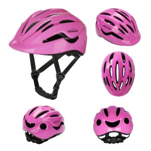 KAMUGO Kids Helmet, Toddler Bike Helmet for Girls Boys Ages 2-8 Years Old, Children Adjustable Helmets Suitable for Skateboard Bicycle Scooter Inline Roller Skate Rollerblading Cycling Multi-Sports